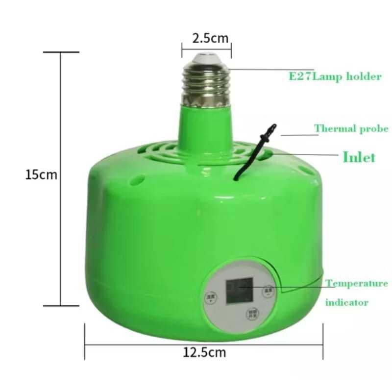 Jual Kipas pemanas otomatis blower penghangat kandang ayam lampu ...