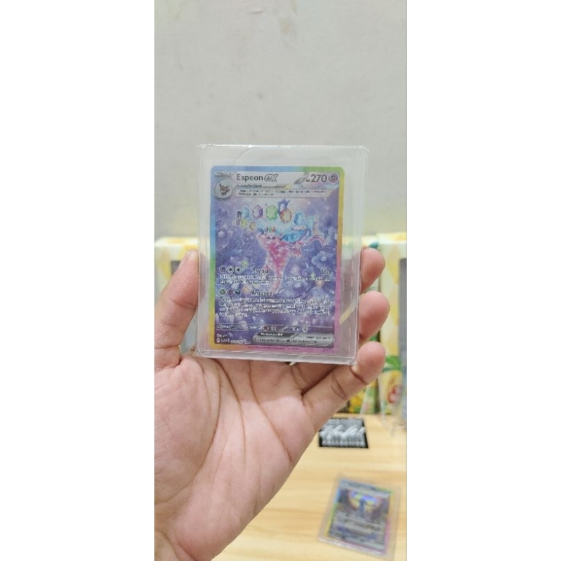 Jual Pokemon TCG Indonesia Espeon Ex Sv8a SAR Festival pesanan bro diego | Shopee Indonesia