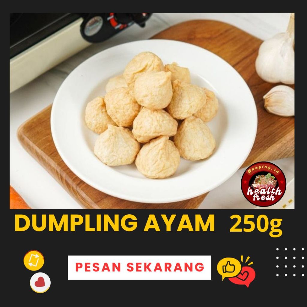Jual Fish Dumpling Chicken Dumpling Ayam Murah (Paket Suki/Shabu-Shabu ...