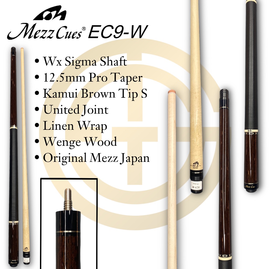 Jual Mezz Cue EC9-W Stick Play Billiard | Shopee Indonesia