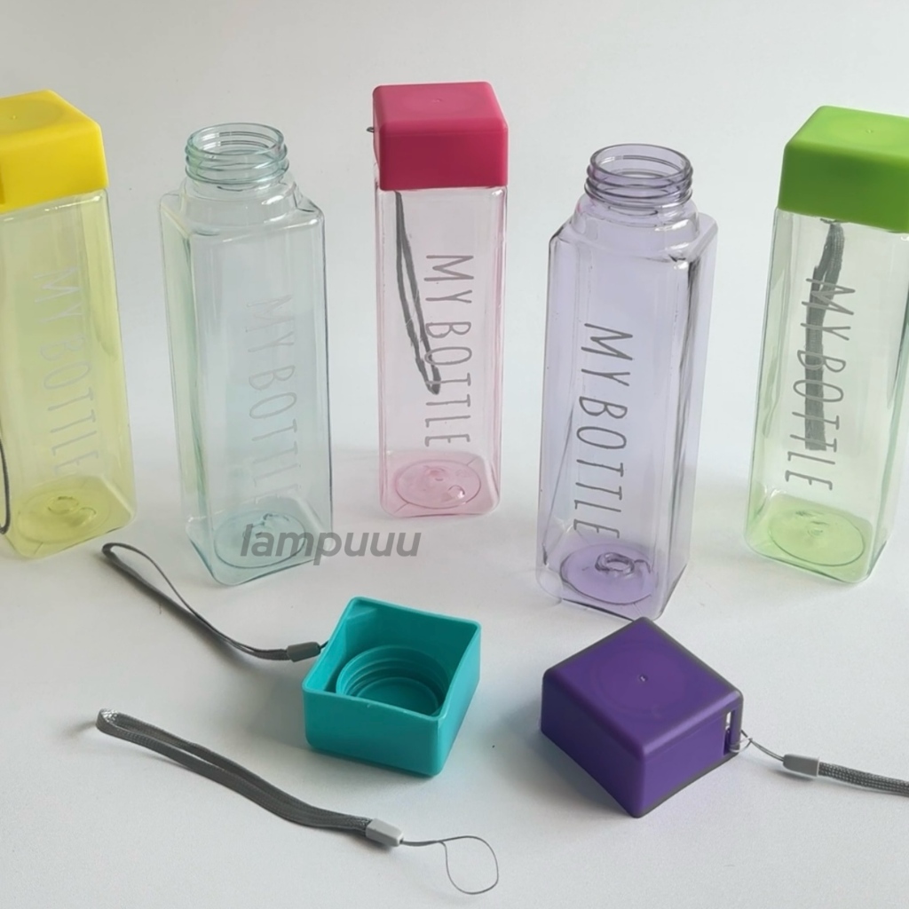 Jual Botol Minum MY BOTTLE Kotak bpa free - Botol Minum | Shopee Indonesia