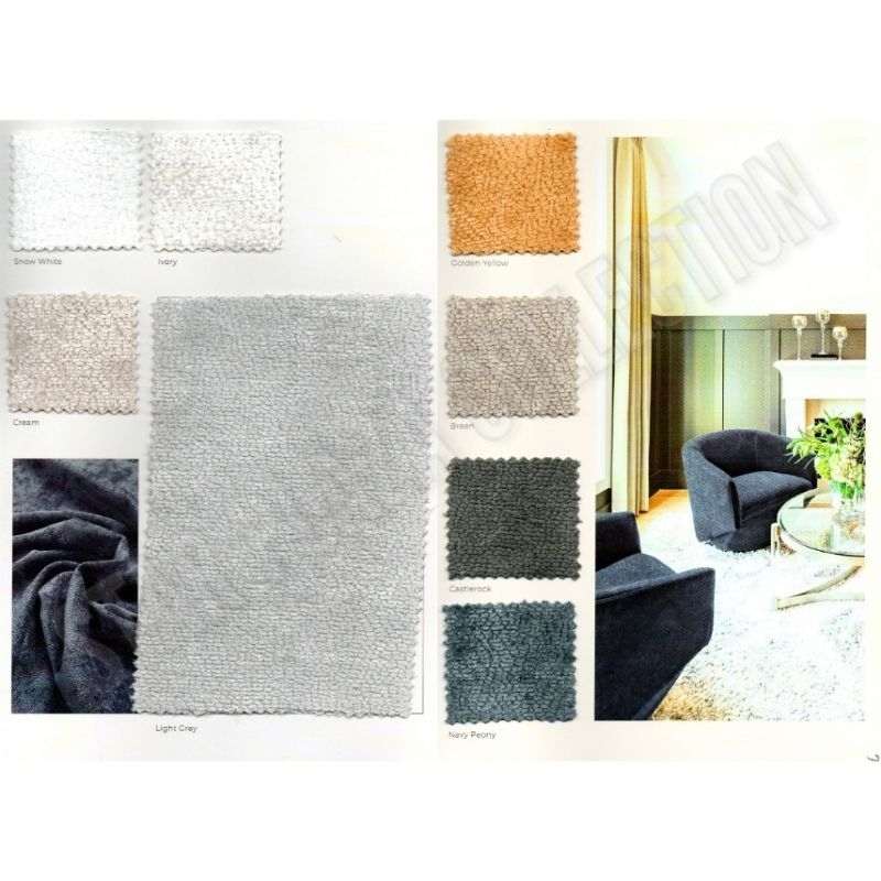 Jual Kain Interior Velvet Suede Premium Modern Fabric - Fotio ...