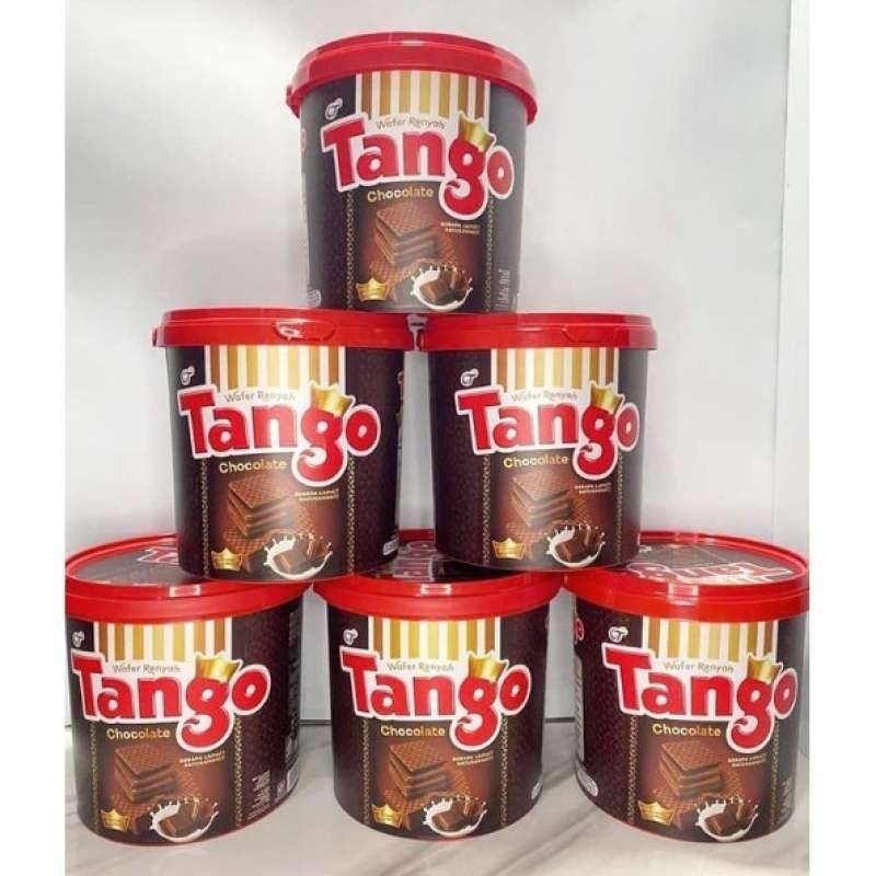 Jual 1 DUS TANGO ISI 6 / TANGO WAFER COKLAT / TANGO WAFER VANILA ...