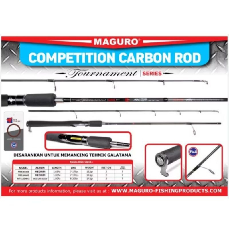 Jual Joran Maguro Tournament Series 165/180 CM | Shopee Indonesia