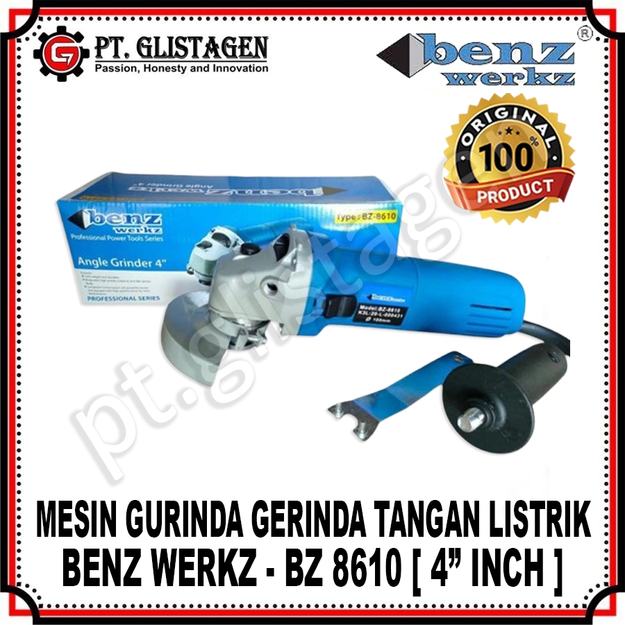 Jual BENZ BZ-8610 Mesin Gerinda Gurinda Tangan Listrik 4" inch 4" in 4 ...