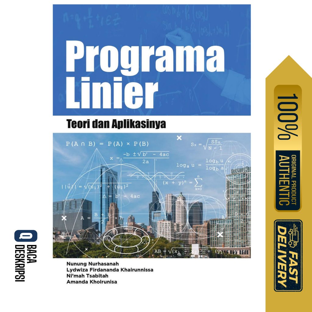 Jual Programa Linier : Teori dan Aplikasinya (230) | Shopee Indonesia