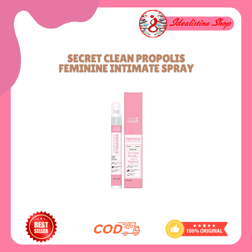 Jual Secret Clean Propolis Feminine Intimate Spray 8ml | Shopee Indonesia