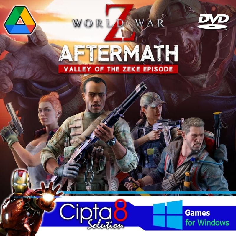 Jual WWZ WORLD WAR Z AFTERMATH DELUXE EDITION ALL DLC - GAME PC ...