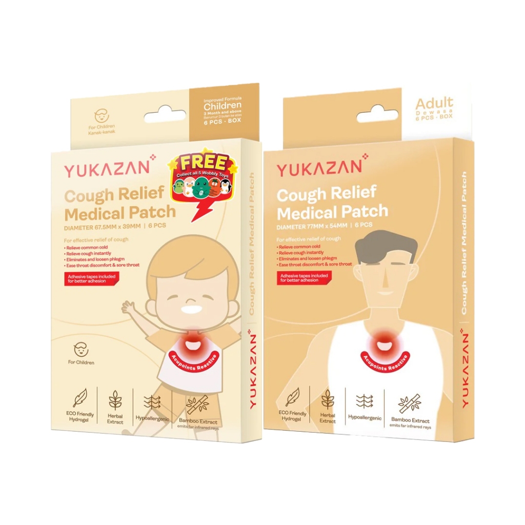 Jual yukazan kids adult cough relief medical patch | Shopee Indonesia