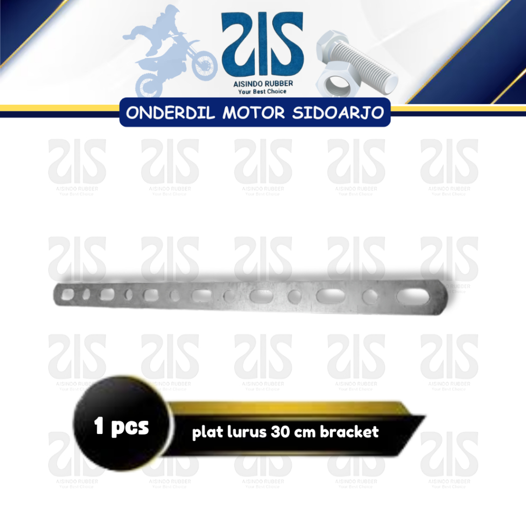 Jual Onderdil Plat lurus Bracket Besi Serbaguna Serba Guna plat bolong ...