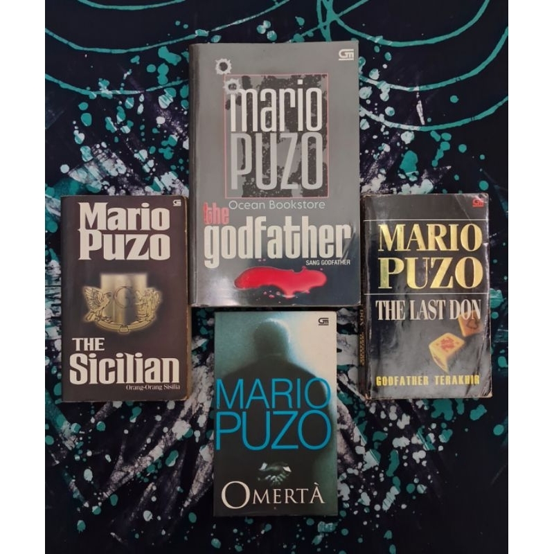 Jual Bundle Preloved• The Godfather Complete Series - Mario Puzo ...