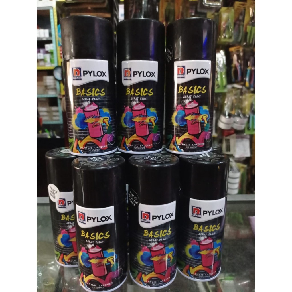 Jual Pylox Basics Cat Semprot Nippon Paint | Shopee Indonesia