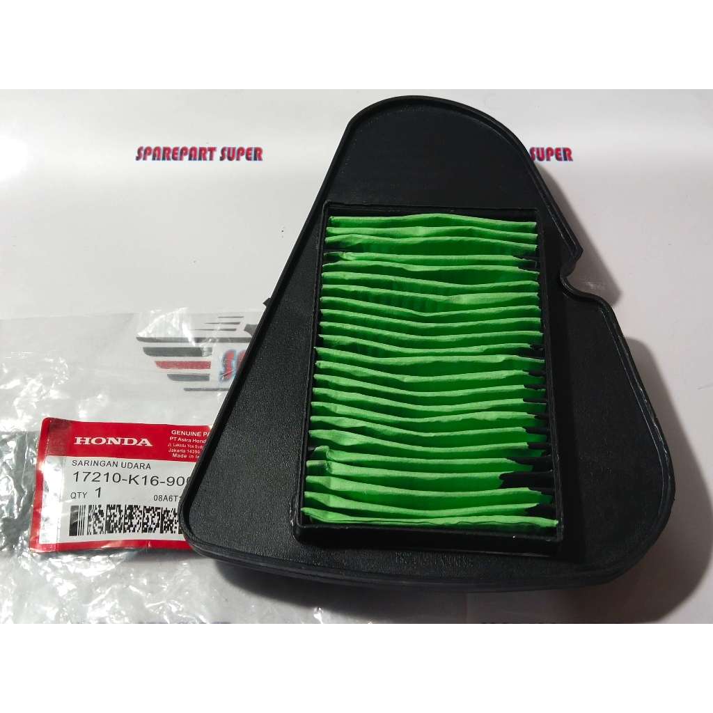 Jual FILTER UDARA BEAT FI INJ K16, SARINGAN UDARA HONDA BEAT F1 INJ ...