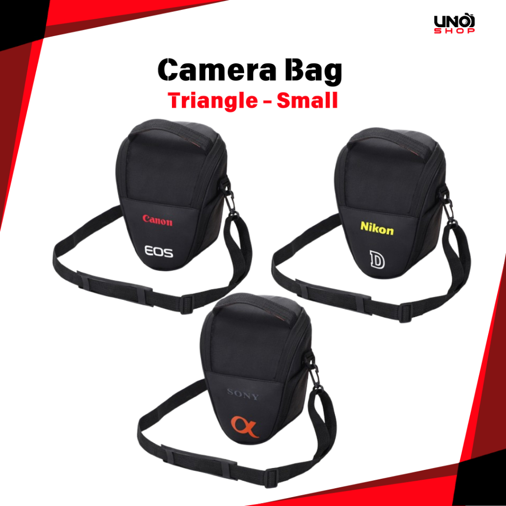Jual Triangle Camera Bag Small - Tas Kamera Segitiga Kecil Canon Eos ...