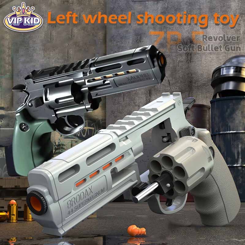 Jual Mainan Peluru Lunak R- Evolver Mainan Pistol Semi-Otomatis (Dengan ...