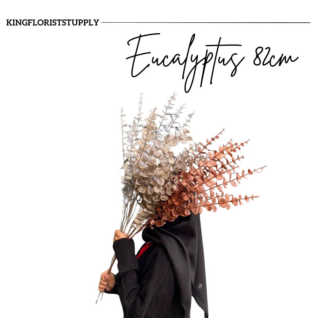 Jual x5 DAUN EUCALYPTUS 82 CM ARTIFICIAL LEAF DAUN PALSU PLASTIK DAUN ...