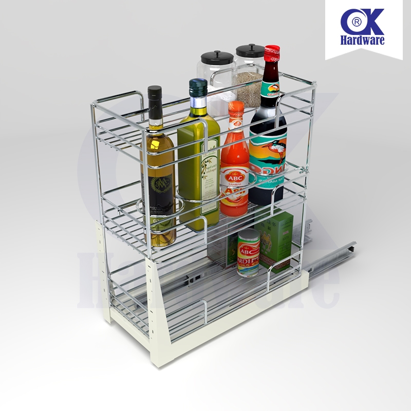 Jual Rak Piring Rak Botol Drawer Basket OK 023D for Kitchen Cabinet Rak ...