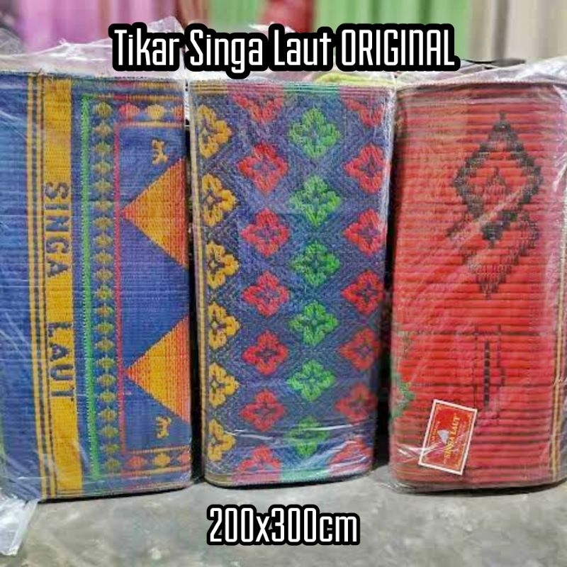 Jual Tikar Samak Plastik Jumbo Ukuran 200x300cm Siangalaut Termurah ...