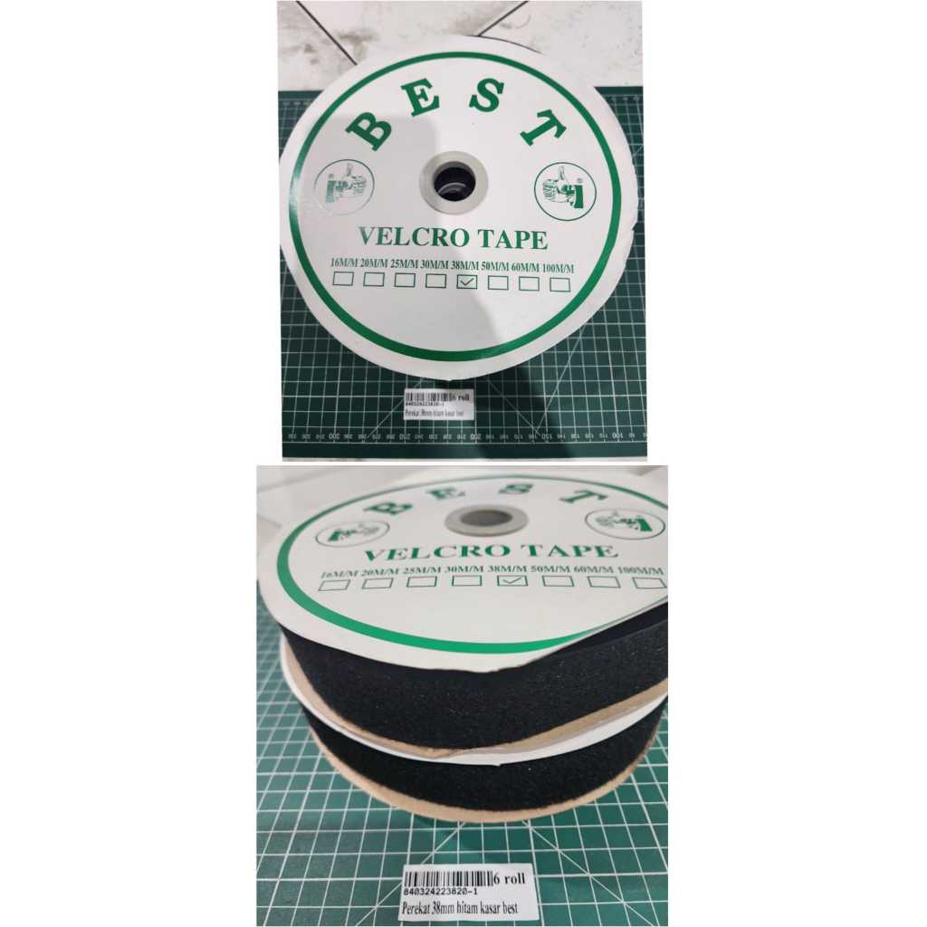 Jual Velcro Strap / Magic Tape Perekat Pengikat Kain 38 MM / 3,8 CM ...