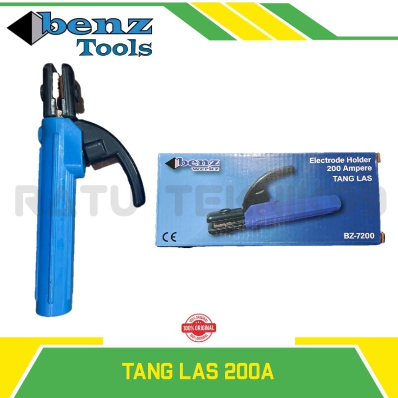Jual TANG LAS BENZ 200A ELECTRODE WELDING HOLDER 200 AMPERE BZ-7200 | Shopee Indonesia