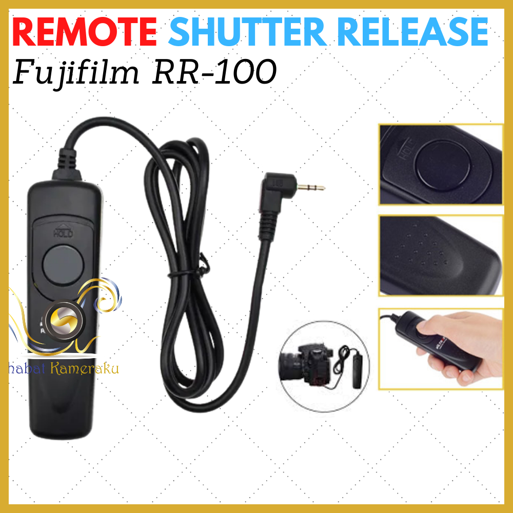 Jual Remote Switch RR-100 Shutter Release Control for Fujifilm fuji XT100 XT200 XA5 XA10 XT3 ...