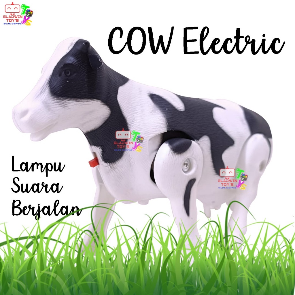 Jual SAPI ELECTRIC MAINAN SAPI LAMPU MUSIK SAPI BERJALAN EDUKASI ANAK ...