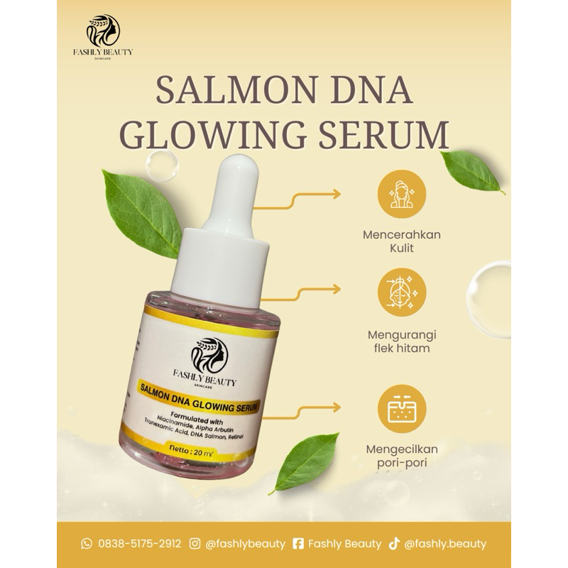 Jual Salmon DNA Glowing Serum - Fashly Beauty | Shopee Indonesia