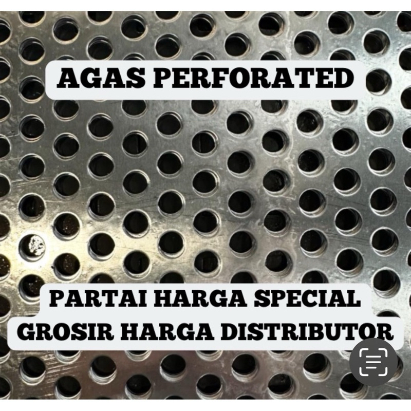 Jual Plat lubang Perforated aluminium 100x200cm | Shopee Indonesia