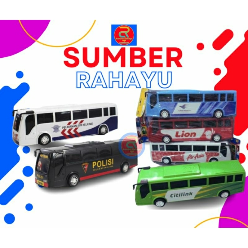 Jual miniatur bus polisi kualitas bagus banget | Shopee Indonesia