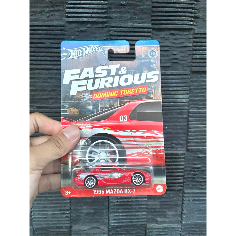 Jual Hot Wheels Fast Furious Dominic Toretto Mazda Rx7 | Shopee Indonesia