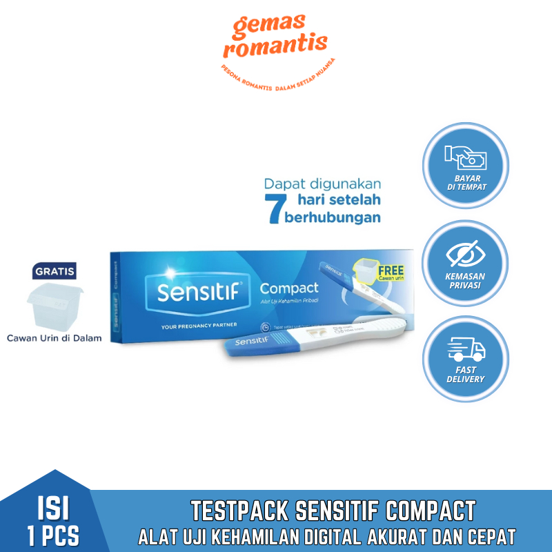 Jual Test Pack Sensitif Compact TestPack Strip Alat Tes Kehamilan ...