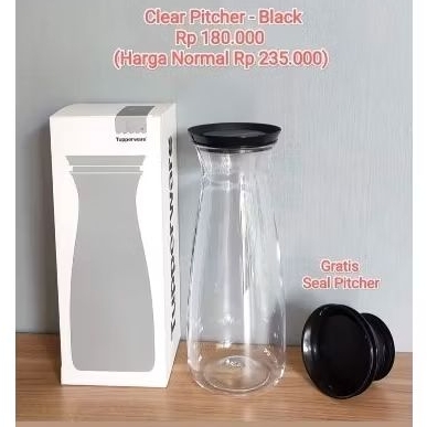 Jual clear pitcher Tupperware | Shopee Indonesia