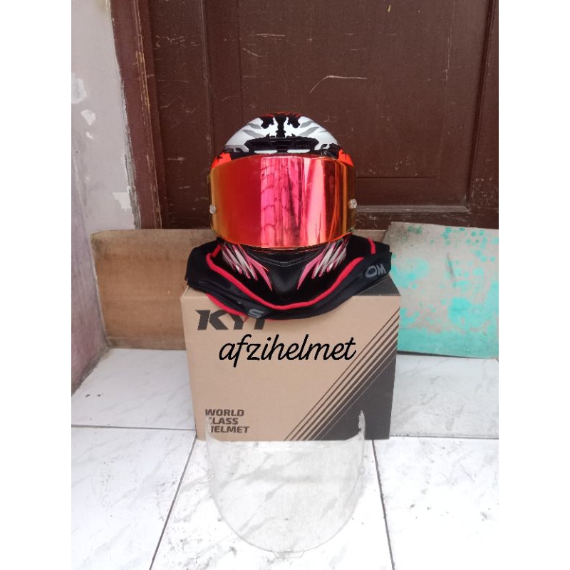 Jual Helm Full Face KYT TTC Marvel Carnage Limited Edition | Shopee ...