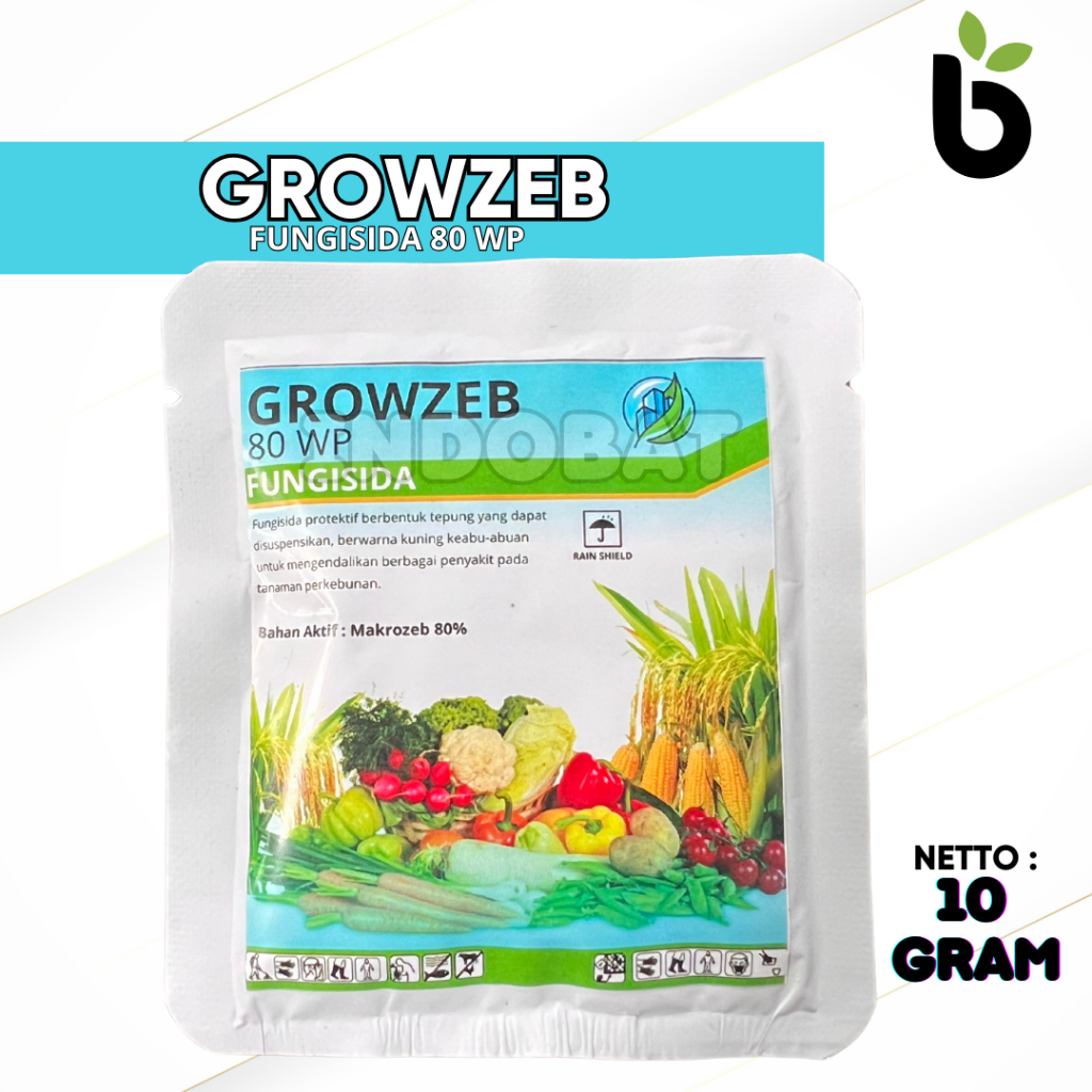 Jual Fungisida GROWZEB 80WP Mengendalikan Penyakit Jamur Pada Segala ...