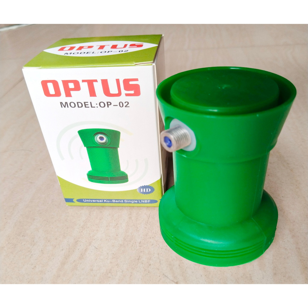 Jual LNB Ku-Band Universal Single OPTUS HD | Shopee Indonesia