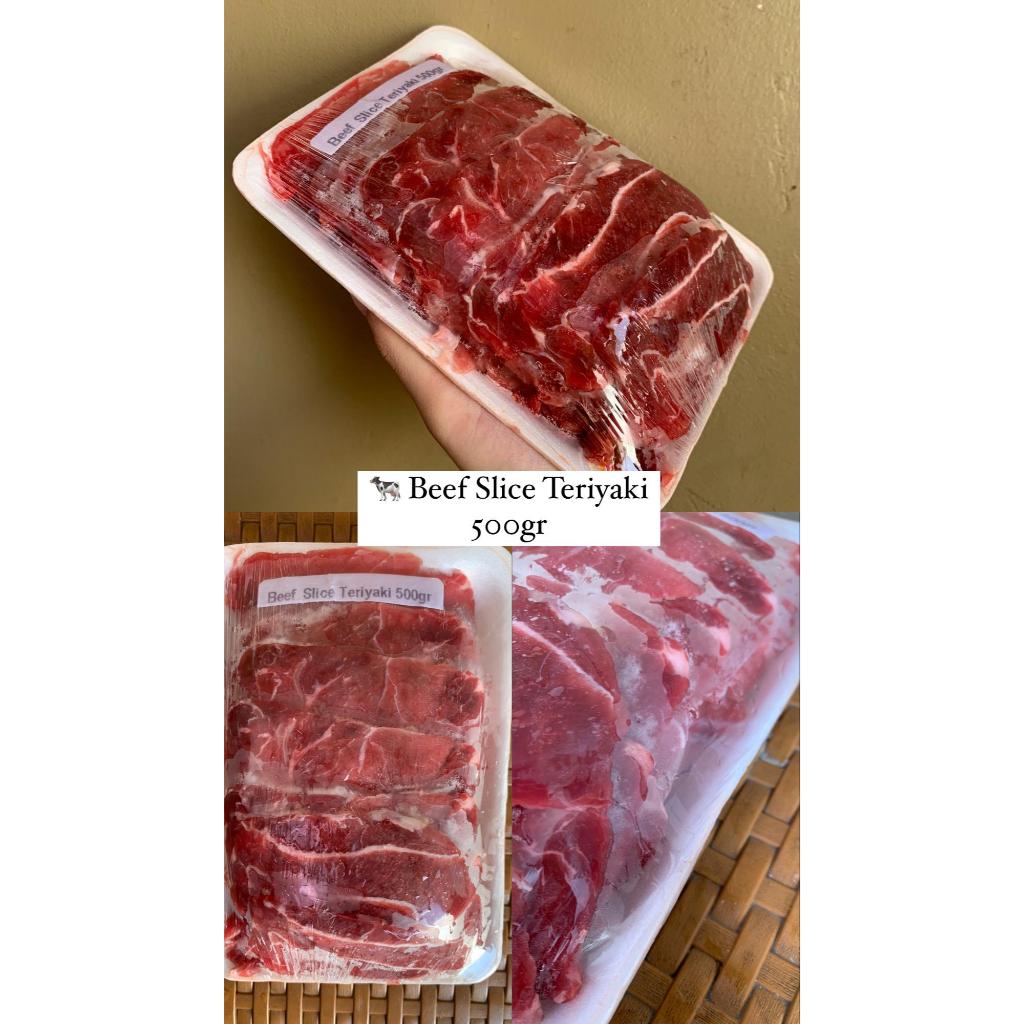 Jual Beef Slice Tanpa Lemak 500g /1kg Beef Teriyaki Tanpa Lemak ...
