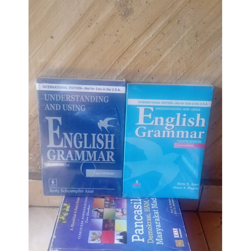 Jual buku Understanding English Grammar third or fourt Edition with answer key by Betty Azar ...