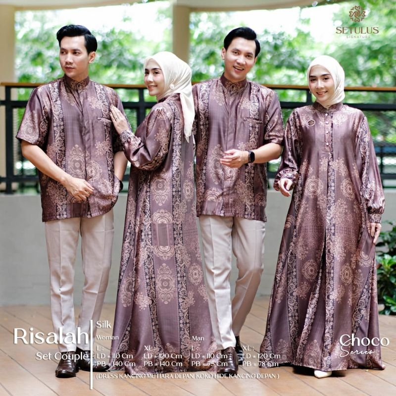Jual SISOL - RISALAH SET COUPLE SERIES ORI TULUS SIGNATURE 2025 - Baju ...