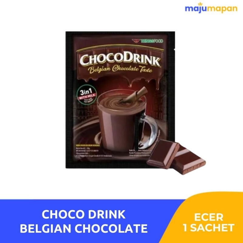 Jual Choco Drink Belgian Chocolate SACHET | Shopee Indonesia