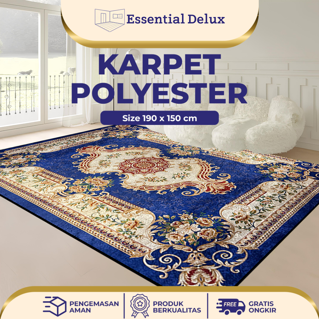 Jual Essential Delux - Karpet Polyester Printing Premium 150 X 190 ...