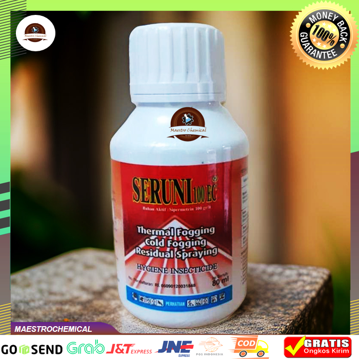 Jual obat fogging nyamuk DBD SERUNI 100 EC@ 80 ML ( ampuh basmi nyamuk ...