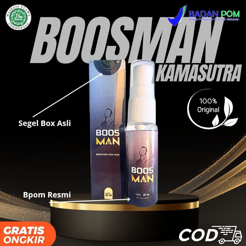 Jual BOOSMAN Herba Pria Dijamin Bertenaga 100% Original BPOM | Shopee ...