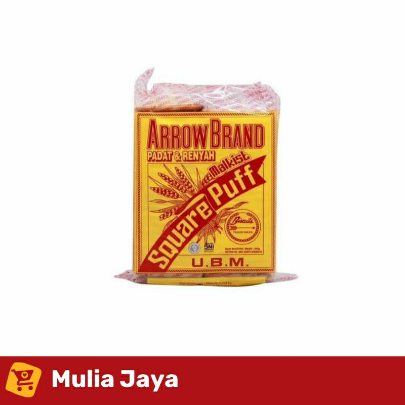 Jual Gabin UBM Manis/UBM Arrow Brand Square Puff Manis 350 gr | Shopee ...