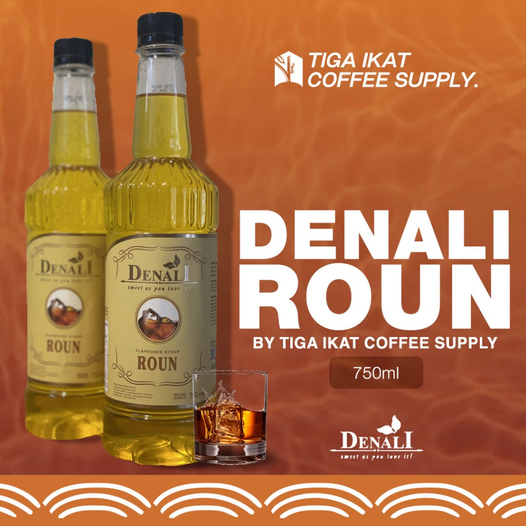 Jual Denali Mur Sirup Rum - Coffee Syrup Flavour Rum - 750 ml | Shopee ...