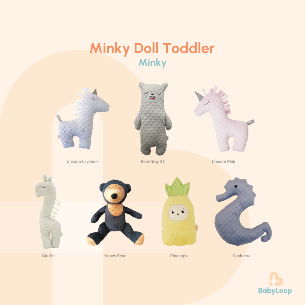Jual LAST STOCK - Boneka Anak - Minky Doll Toddler - Baby Loop | Shopee ...
