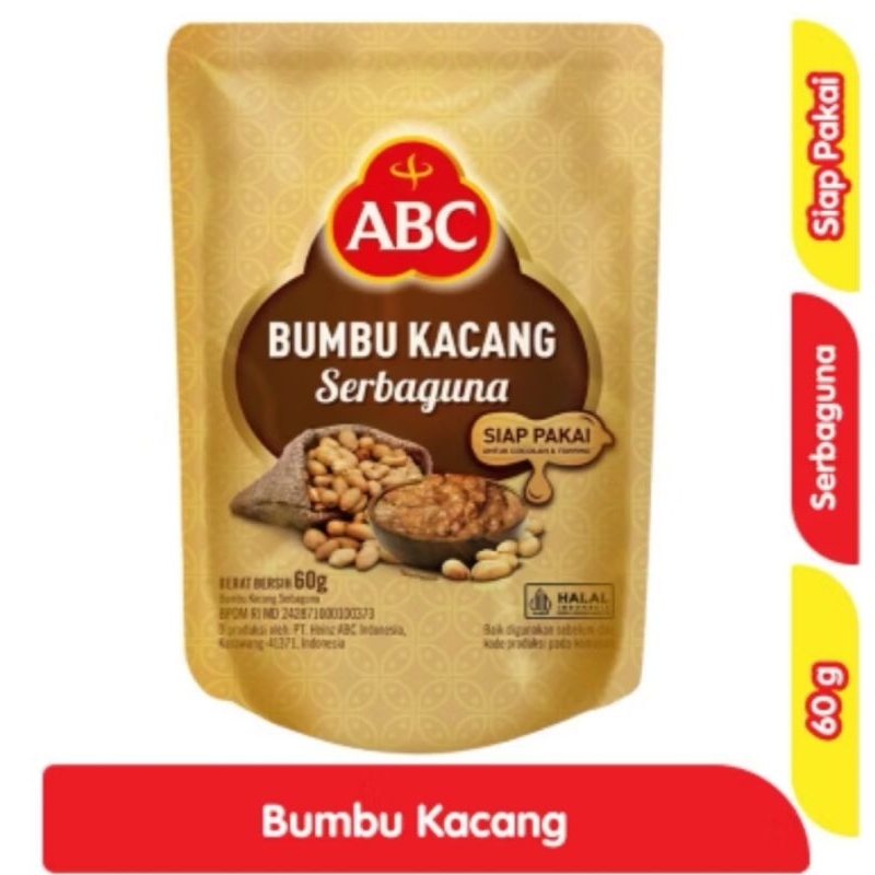 Jual Bumbu kacang abc serba guna 60ml | Shopee Indonesia