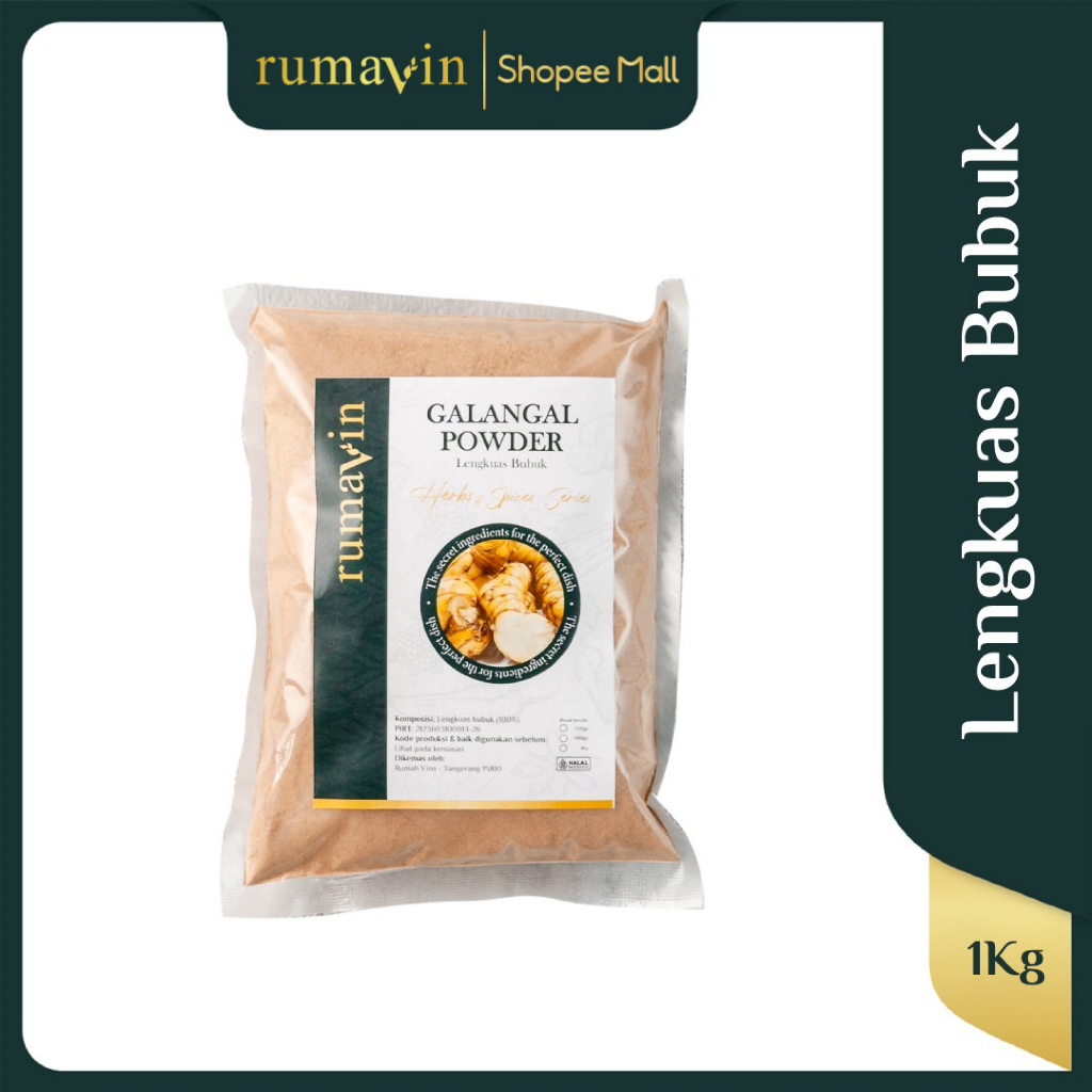 Jual Rumavin - Premium Rempah Galangal Powder / Lengkuas Bubuk | Shopee ...