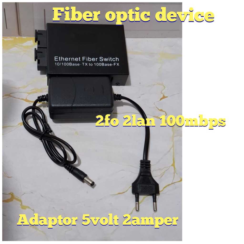 Jual Converter 2Fo 2Lan Htb 2Fo 2Lan Support POE 2F2E Fiber Switch 2 SC ...