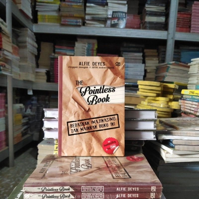 Jual BUKU INSPIRASI / THE POINTLESS BOOK / PRODUK ASLI ORIGINAL ...