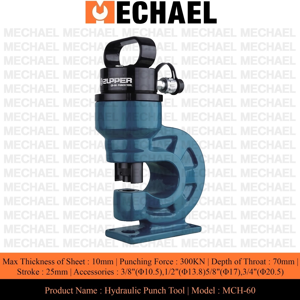 Jual Hydraulic Busbar Punching Punch Pelubang Hidrolik 10mm MCH-60 - Mehael | Shopee Indonesia